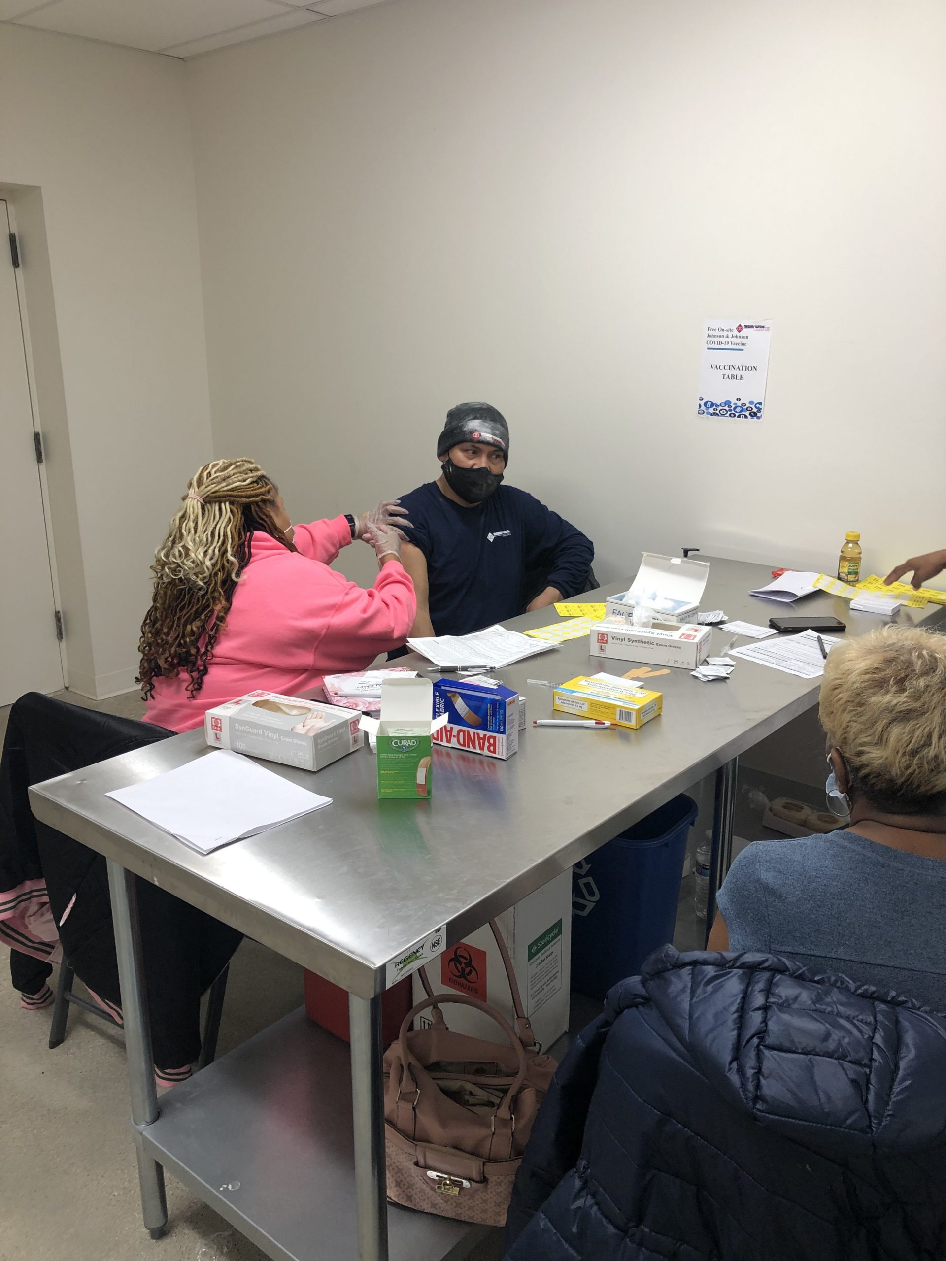 Essential Worker Vaccination Event in Chicago - Newly Weds Foods